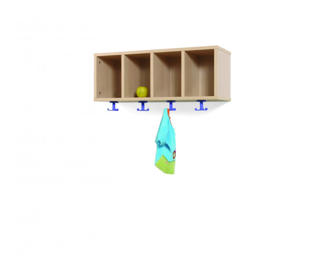 600617 - Mueble perchero abierto con barra | Mobiliario Escolar | MOBeduc